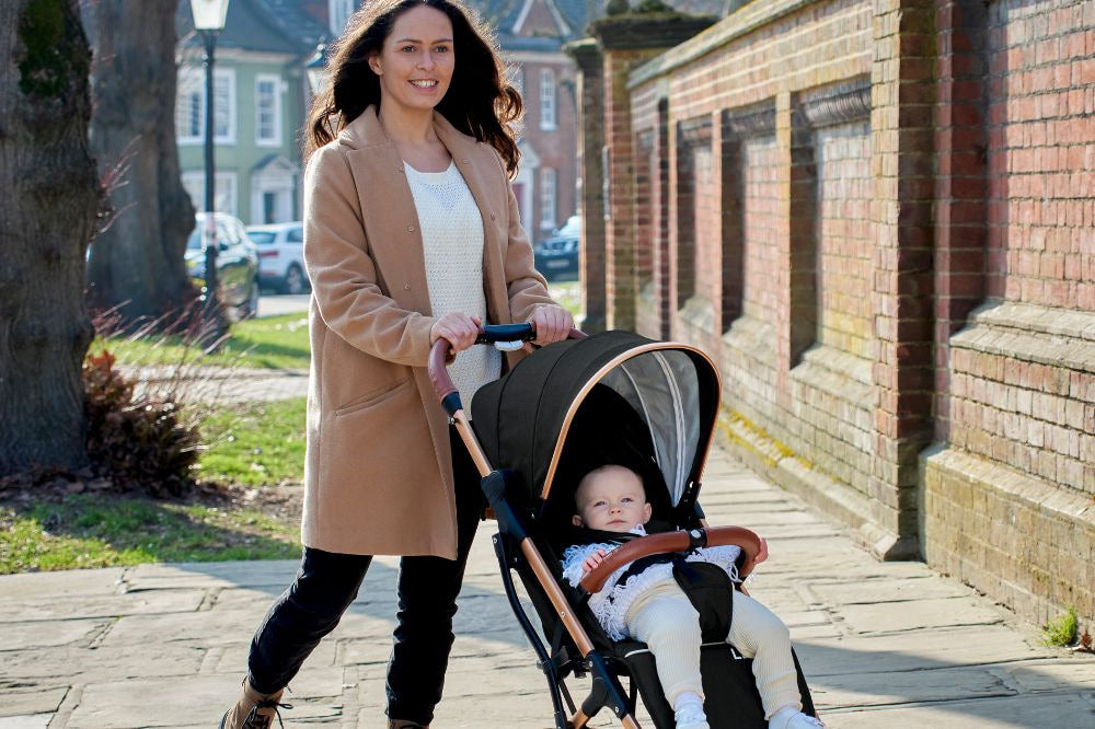 Do Black Strollers Get Too Hot in the Sun? | The Lejoux Stroller ...